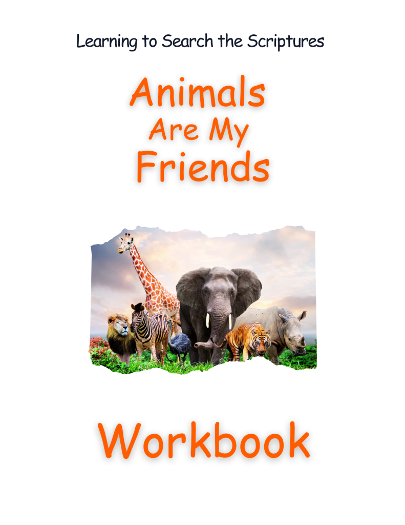 Animals are My Friends - Student Workbook - Kimber Curriculum